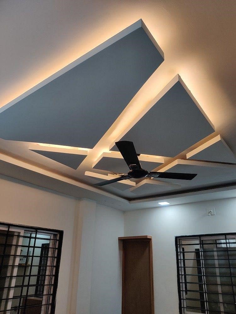 The Fifth Wall: Exploring Creative Bedroom POP Ceiling Designs
