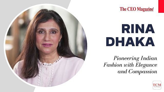 Rina Dhaka Logo I Believe In Comfortable And Minimalistic Fashion: