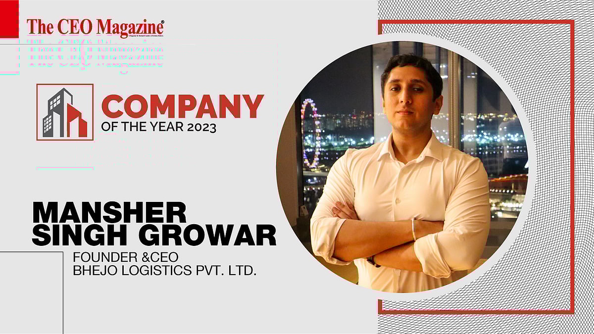 Mansher Singh Growar Founder & CEO - BHEJO Logistics PVT. LTD.