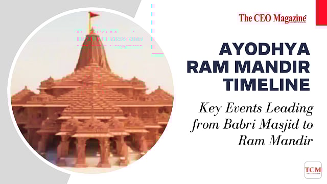 Ayodhya Ram Mandir Timeline: From Babri Masjid to Ram Mandir