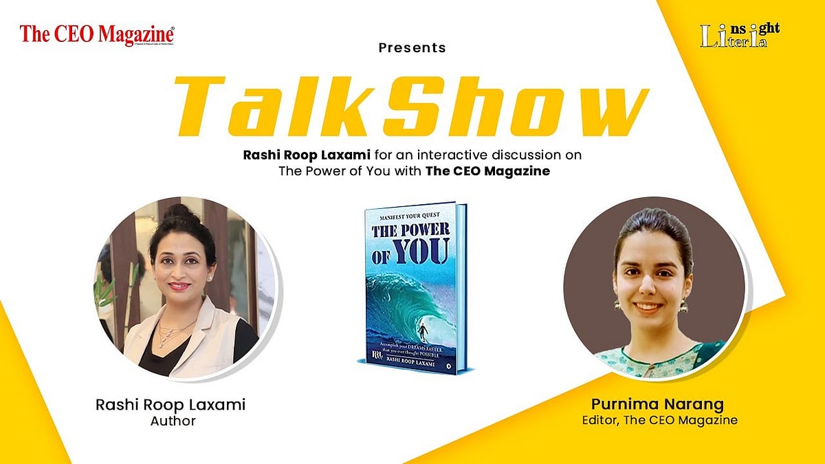 The Rashi Roop Laxmi for an interactive discussion on The Power of You ...