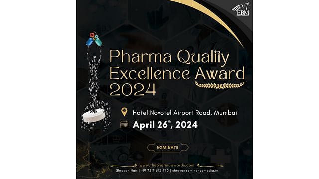 Pharma Quality Excellence Awards 2024