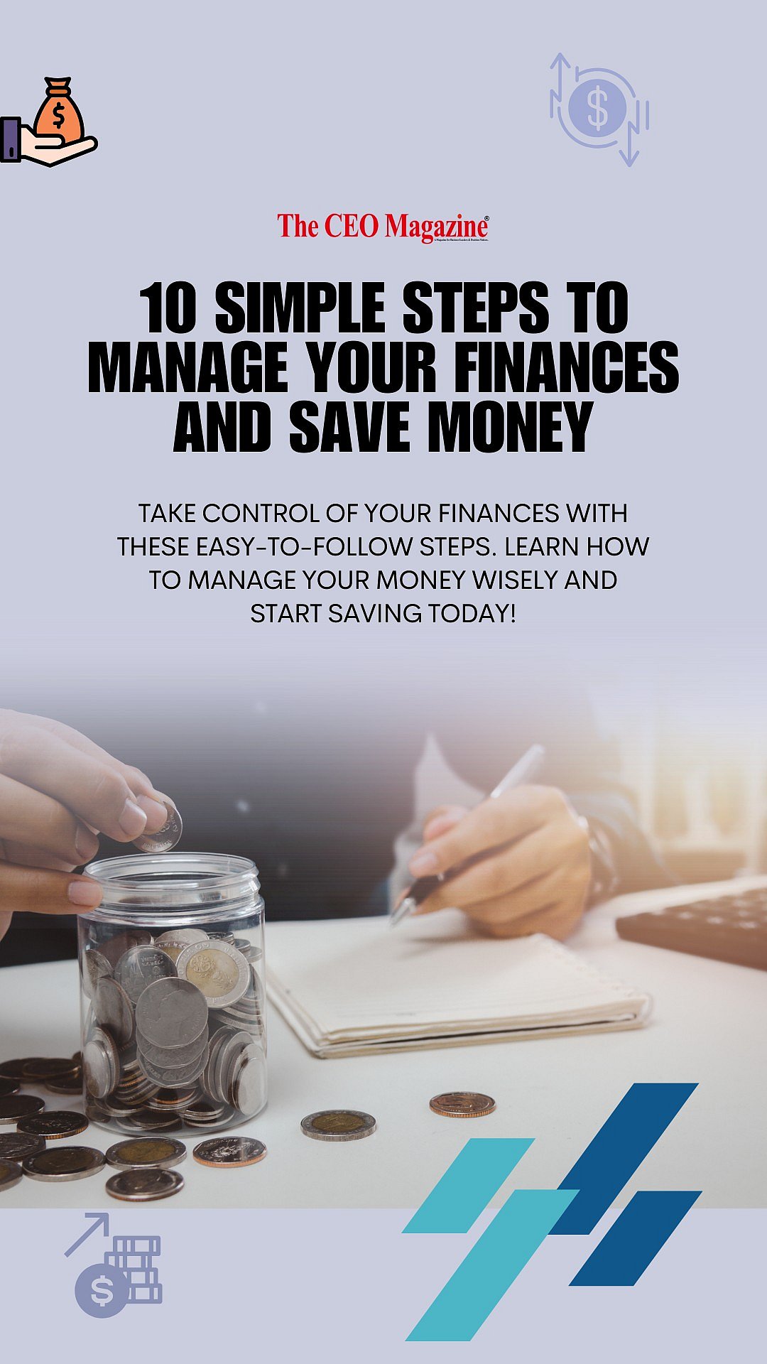 10 Simple Steps to Manage Your Finances and Save Money