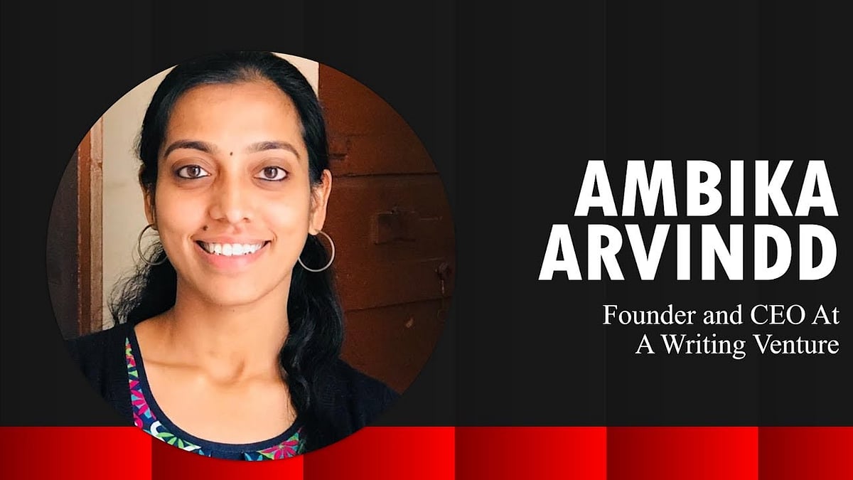 Ambika Arvindd | WOMEN'S DAY SPECIAL 2022