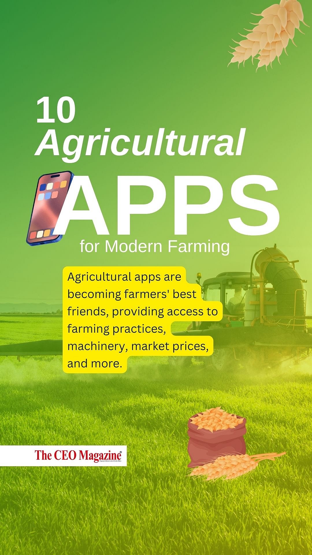 10 Agricultural Apps for Modern Farming