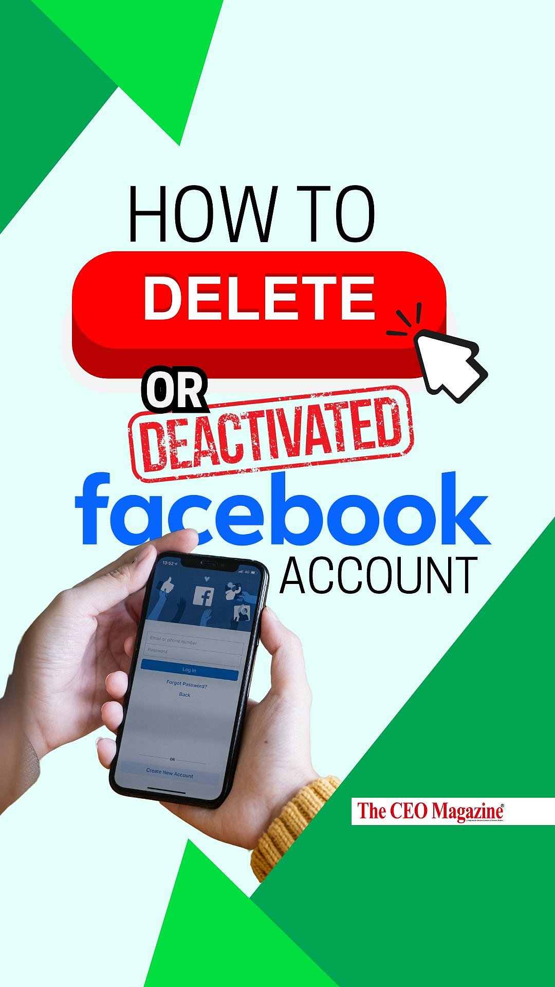 How to Delete or Deactivate Facebook Account