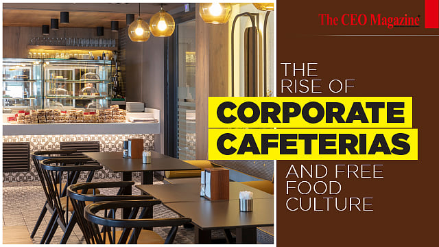 The Rise of Corporate Cafeterias and Free Food Culture