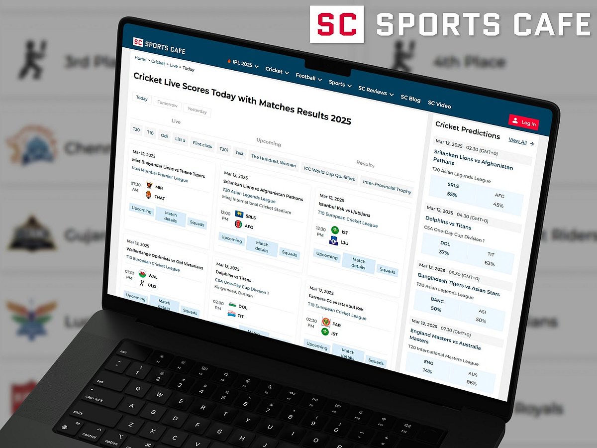 Which IPL Match is Today? Check Fixtures & Live Updates on SportsCafe
