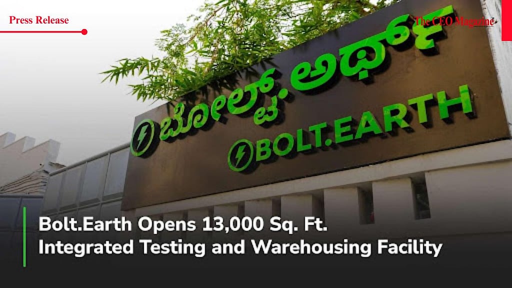 Bolt.Earth Opens 13,000 Sq. Ft. Integrated Testing and Warehousing ...