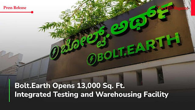 Bolt.Earth Opens 13,000 Sq. Ft. Integrated Testing and Warehousing ...
