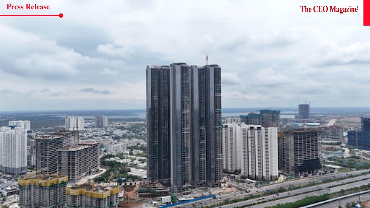 SAS Crown: Hyderabad’s Tallest Tower Nears Finish