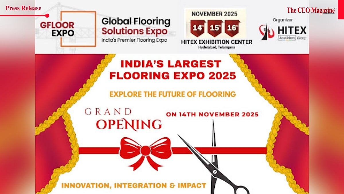 GFLOOR EXPO 2025 Kicks Off at HITEX Hyderabad This Week
