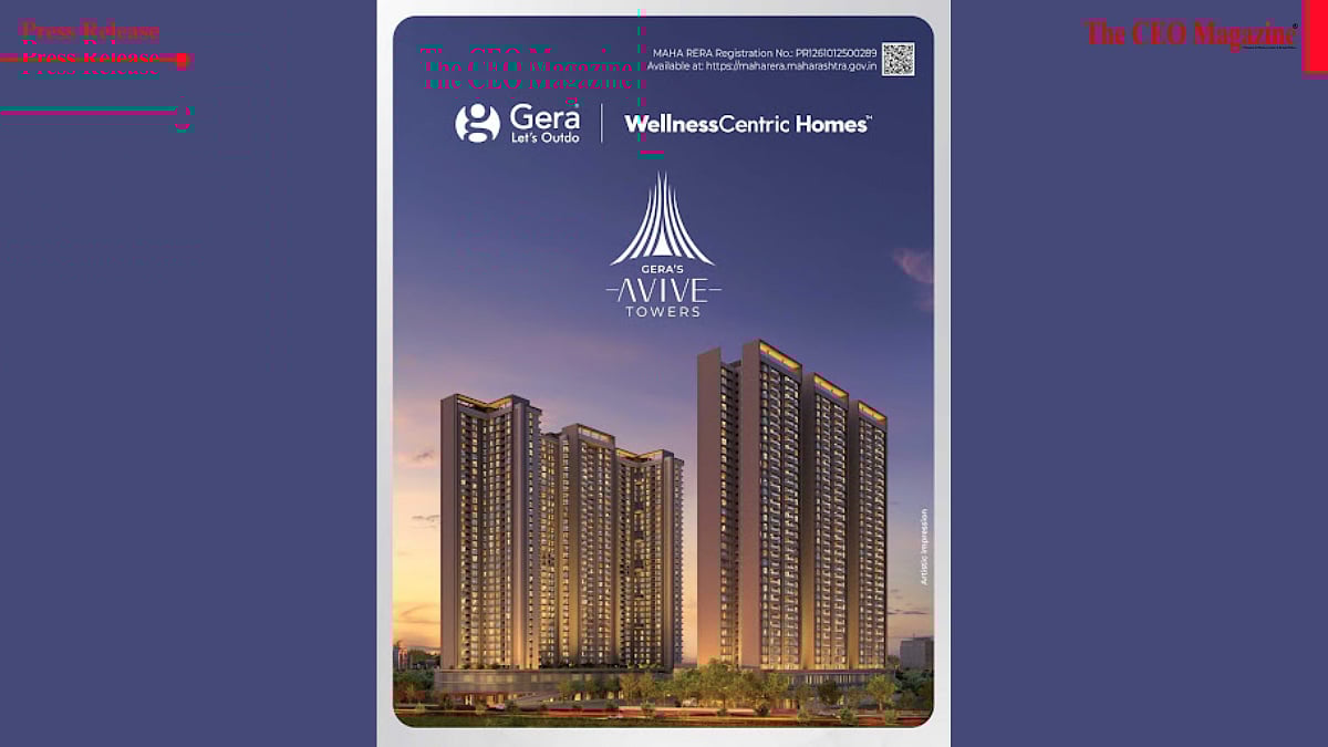 Gera Developments Launches Gera’s Avive Towers with India’s Leading ...