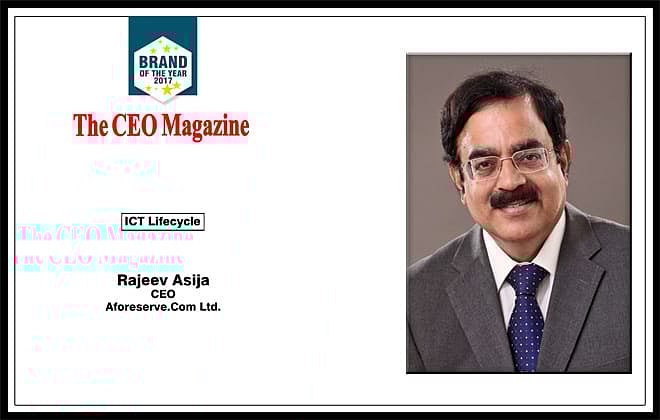 Rajeev Asija, CEO, Aforeserve