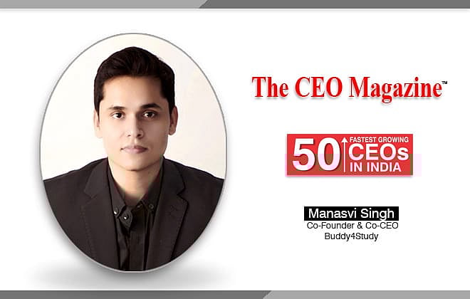 Manasvi Singh: CEO of Buddy4Study