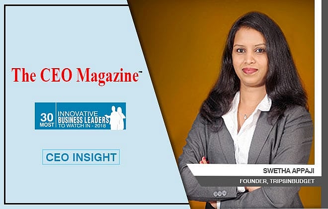 Swetha Appaji-Founder TripsInBudget