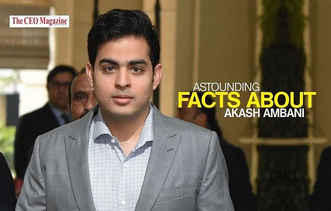 Astounding Facts about Akash Ambani – Son of Mukesh Ambani