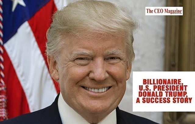 BILLIONAIRE, U.S. PRESIDENT DONALD TRUMP, A SUCCESS STORY