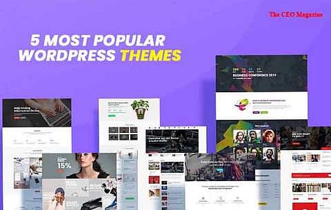 Top 5 most popular wordpress themes | The CEO Business Magazine