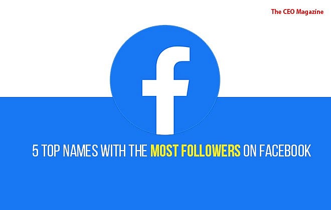 5 Top Names with the Most Followers on Facebook | Most Followed Pages