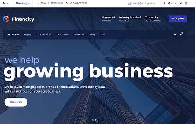 10 Best WordPress Themes for Finance