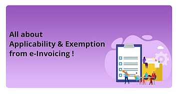 e-Invoicing under GST