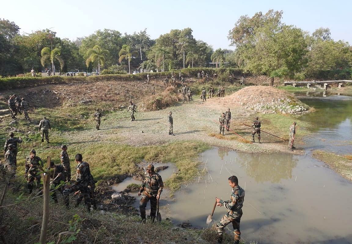 INDIAN ARMY REJUVENATES SAROVARS