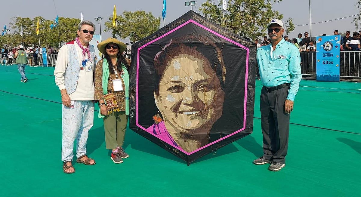 Bhavna Mehta soars high with her kites!