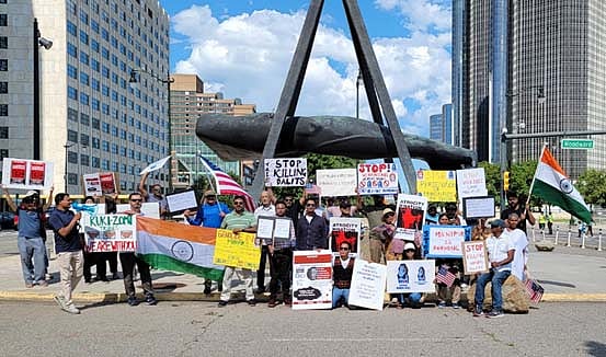 Michigan-Based Indian Diaspora Condemns Genocide of Kuki-Zomi Tribes in ...