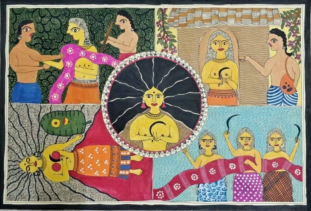 Dalit-Dusadh Artist Rinku Challenges Prejudice and Exclusivity in Godna Art