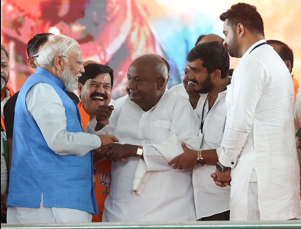 BJP Under Scrutiny: Opposition Questions PM Modi's Silence as Revanna ...