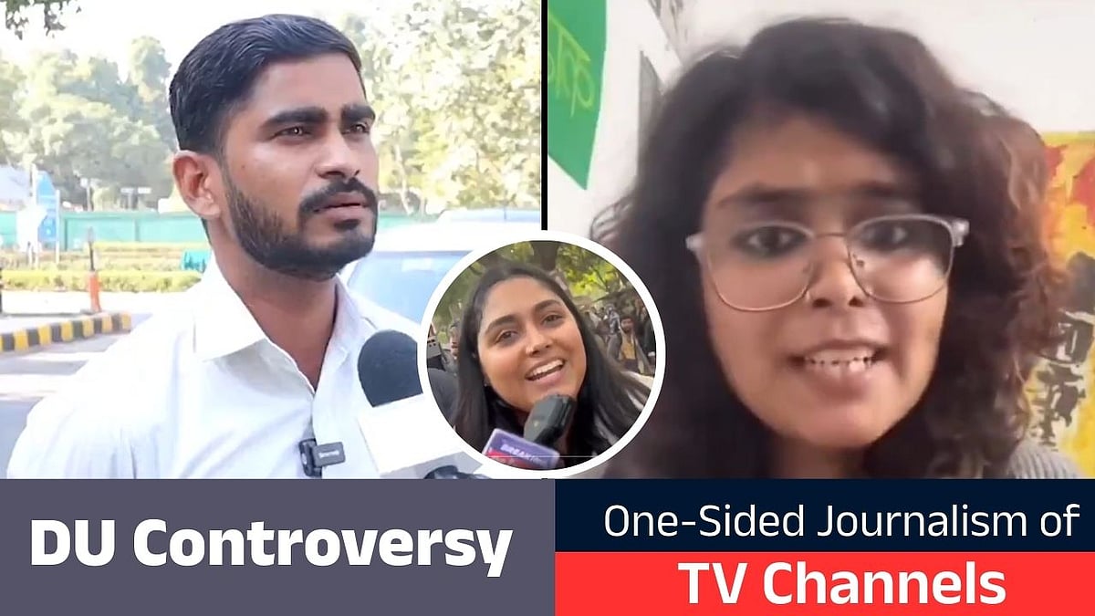 What Mainstream Media Won’t Show You DU Incident: Ruchi’s “Victim” Edit ...