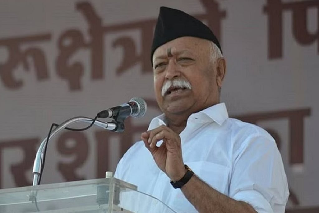 RSS chief Mohan Bhagwat urges Hindus to shun English, western clothes