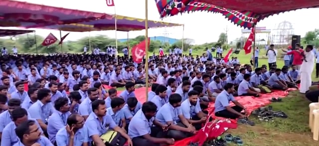 Tamil Nadu: Samsung workers to intensify protests, plans massive strike ...