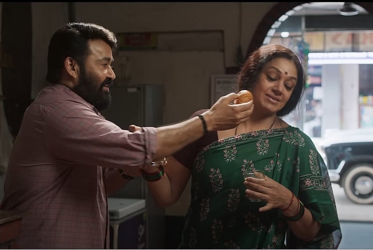 Thudarum review: Mohanlal-Shobana film is intriguing but sticks to formula