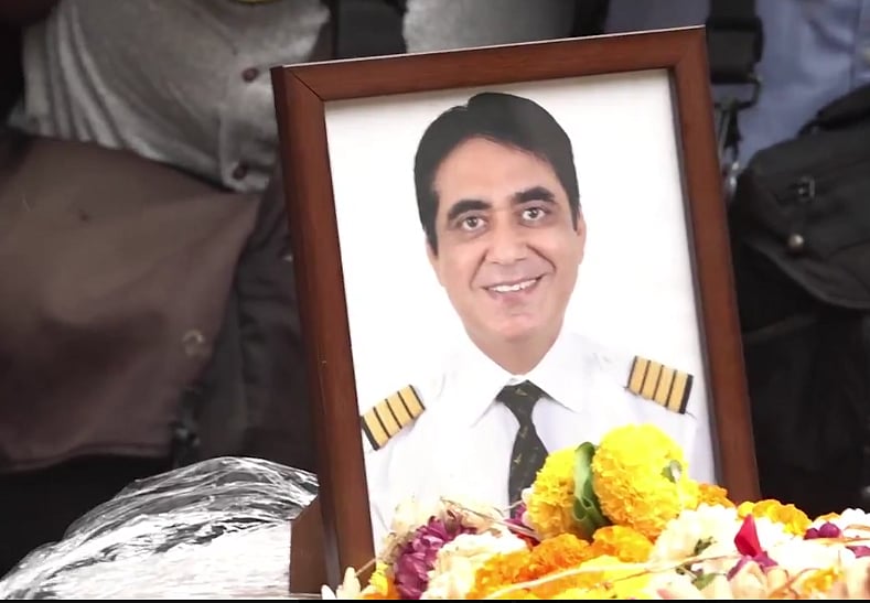 Ahmedabad plane crash: Captain Sumeet Sabharwal's mortal remains handed ...