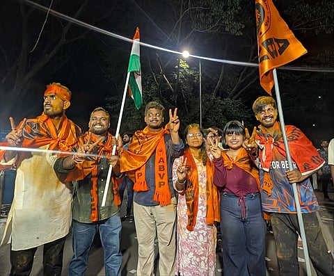 ABVP returns to power in University of Hyderabad after six years