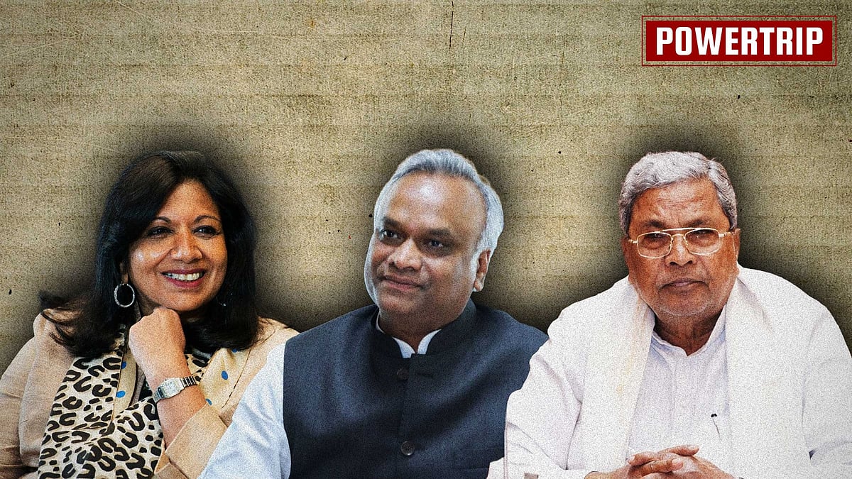 Why Congress top brass in Karnataka took on Kiran Majumdar Shaw ...