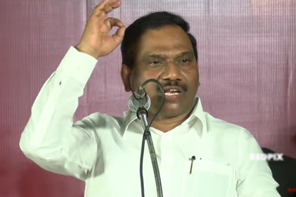 DMK's A Raja says Sanatana Dharma a social disgrace like HIV and ...