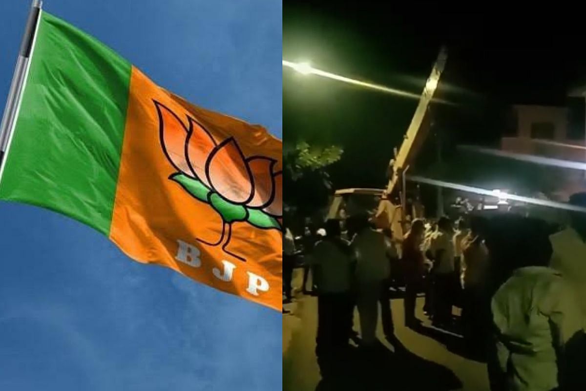 TN cops remove BJP flag post near Annamalai’s house, he calls DMK ...