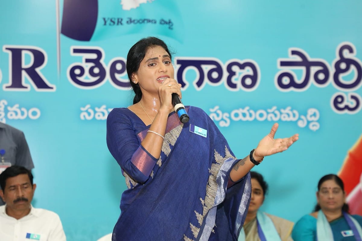 YS Sharmila's YSRTP to contest 119 seats in Telangana after failed ...