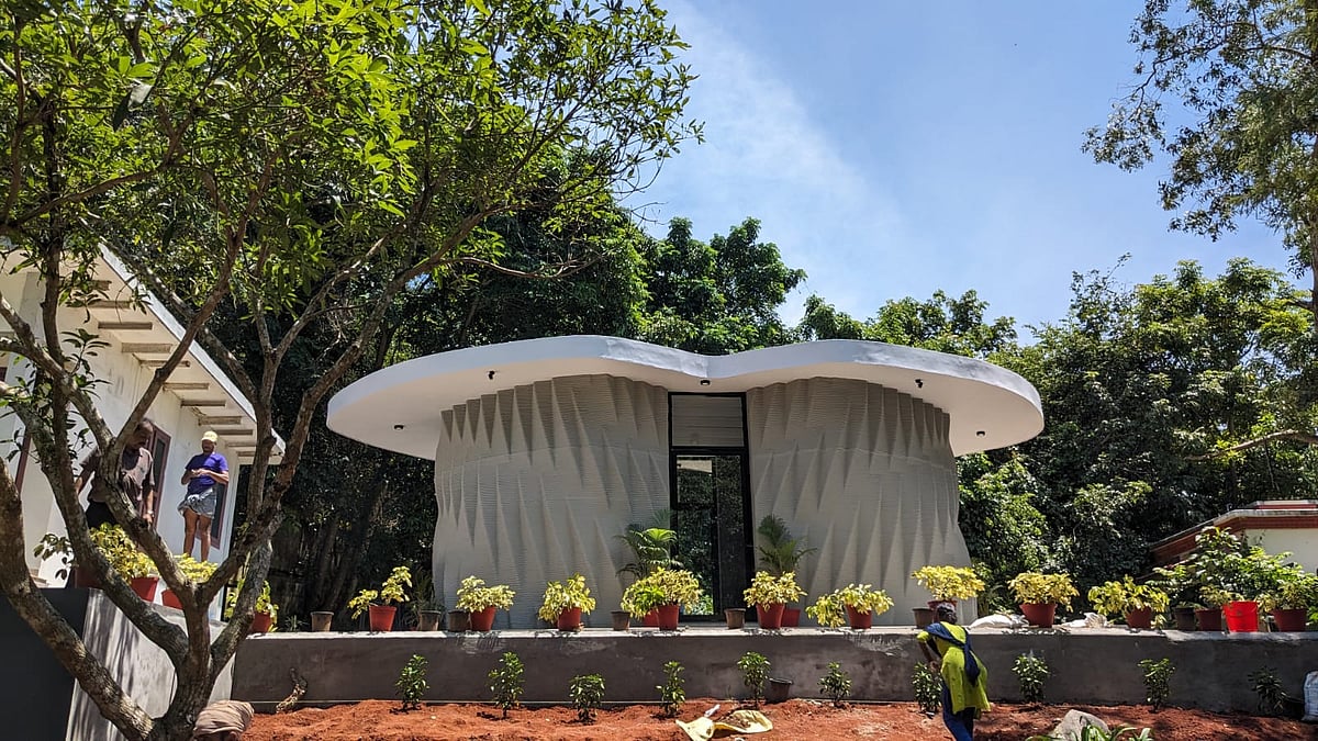 Kerala gets its first 3D-printed building in Thiruvananthapuram
