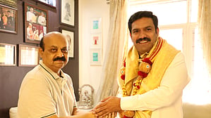 Karnataka BJP chief Vijayendra meets former CM Bommai, seeks guidance