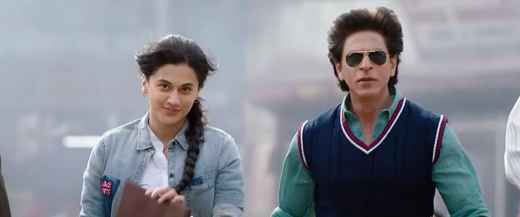 Dunki review: Shah Rukh Khan, Taapsee try too hard in a dated film