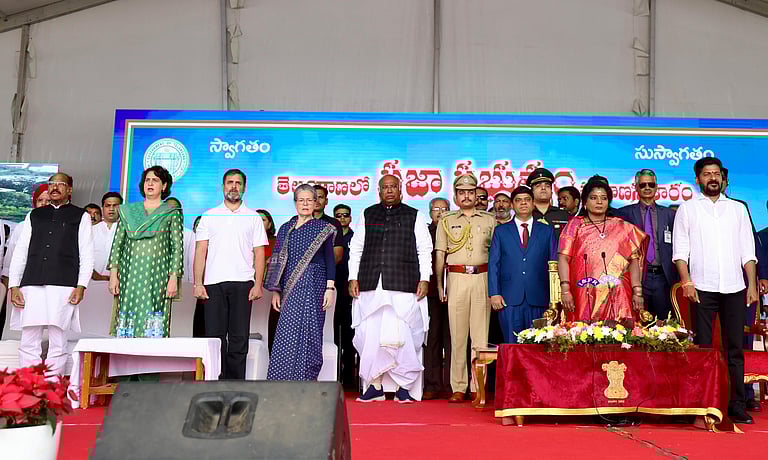 Diverse Caste Leaders Form Revanth Reddy's Cabinet in Telangana Congress