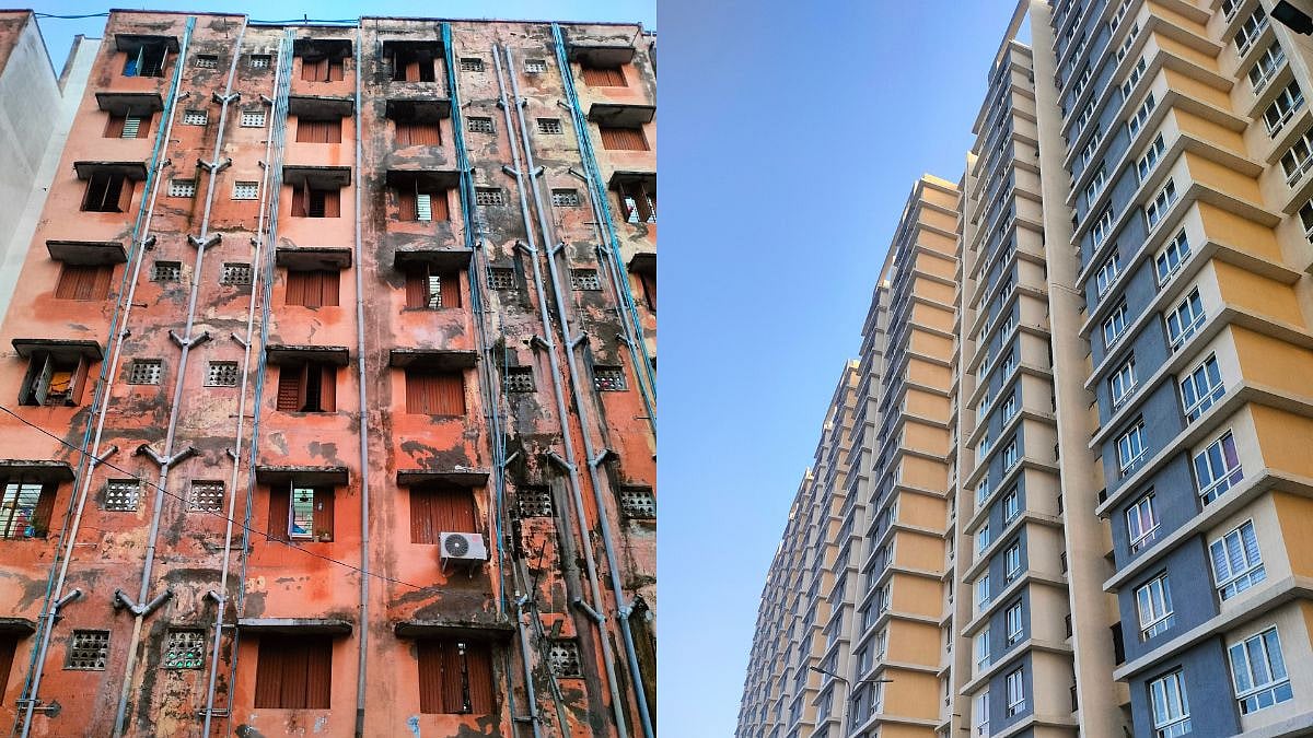 Perumbakkam Resettlement Colony Left Stranded After Cyclone Michaung