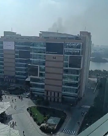 Fire breaks out at Accenture in Bengaluru’s Pritech Park, no casualties