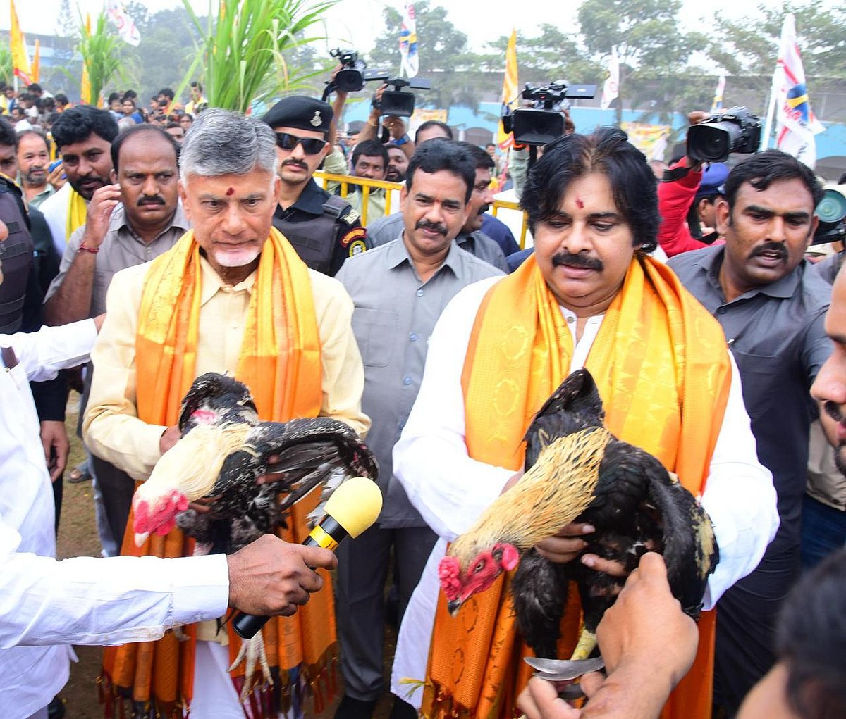 TDP and JSP Alliance Vows to Retain Amravati as AP Capital | Show of ...