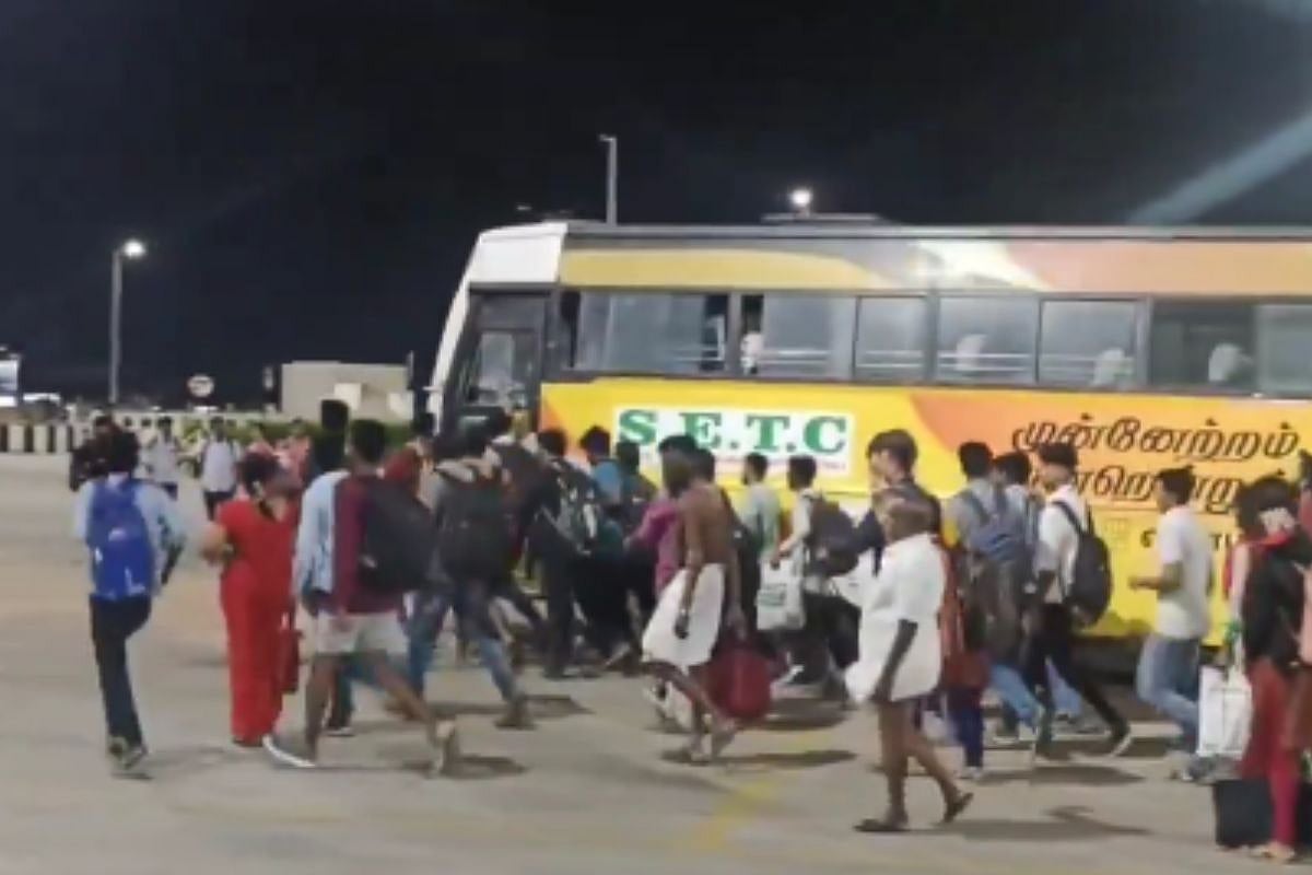 Chennai: Passengers protest at Kilambakkam terminus over limited buses ...