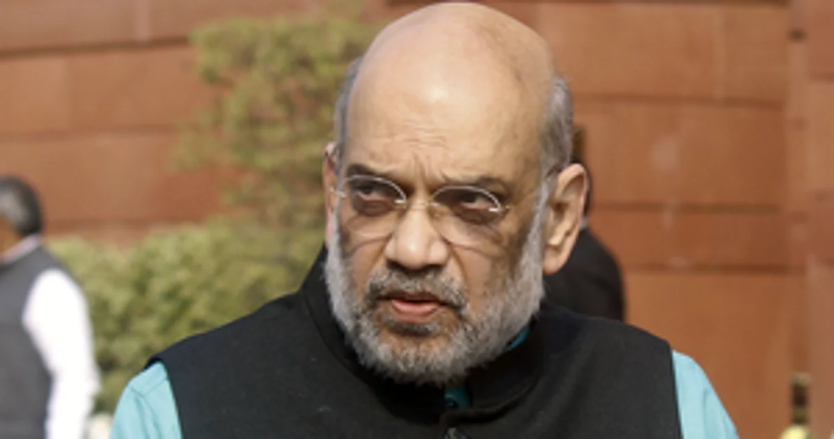 Congress Moves Adjournment Motion Seeks Amit Shahs Resignation